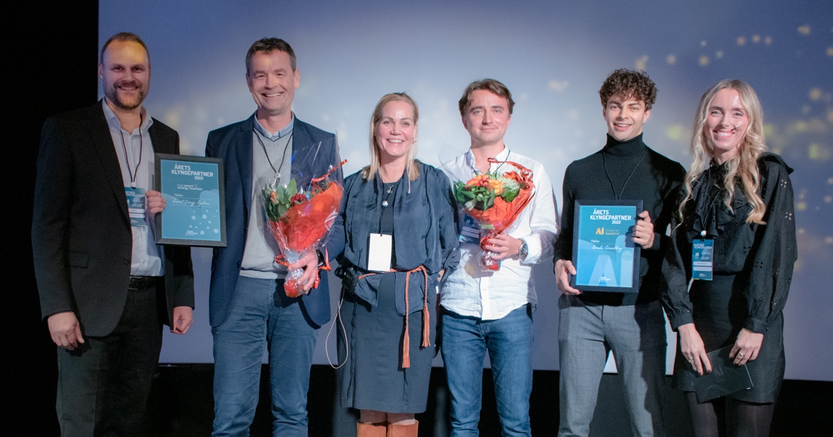 Årets klyngepartnere 2022 er kåret! - Cluster for Applied AI